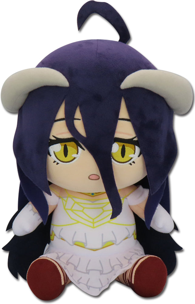 Overlord Albedo Basic Clothing Large Sitting Pose Official Plush Doll ...