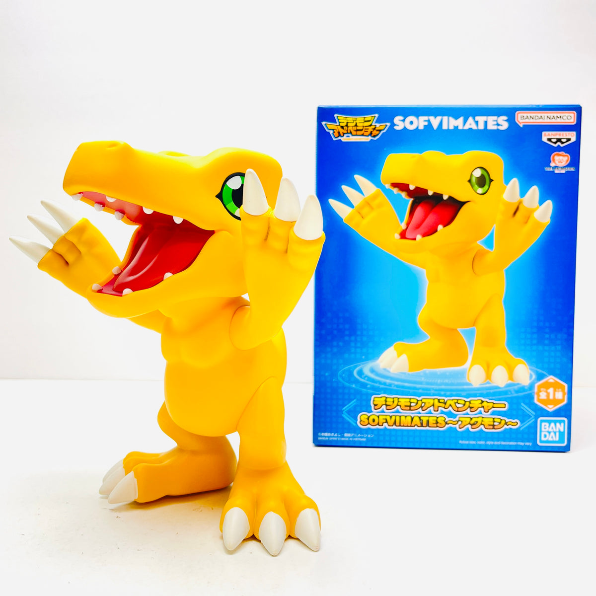 Banpresto Digimon Adventure Sofvimates Agumon Figure BP19173 – All Blue ...