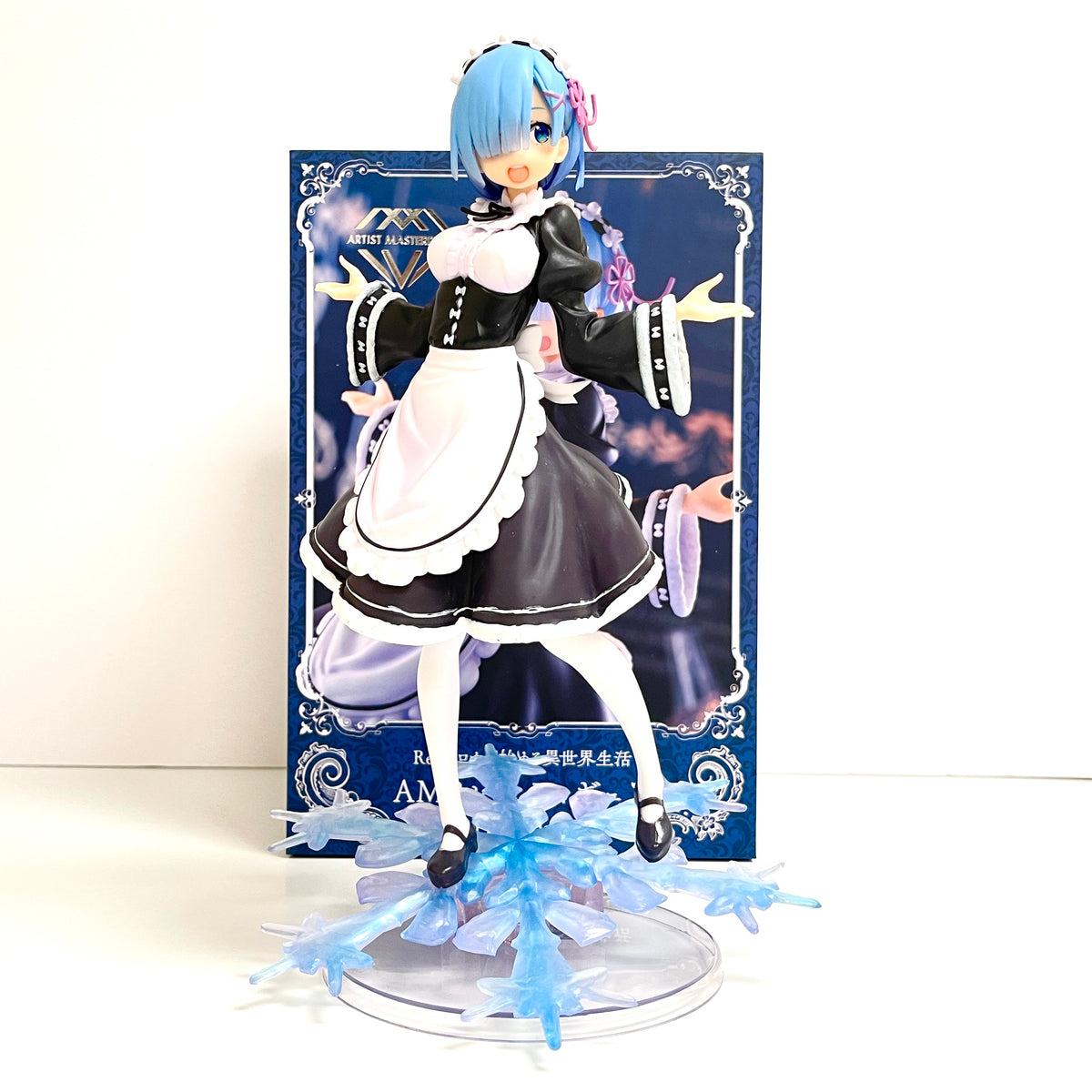 Taito Re Zero: Starting Life in Another World AMP Figure Rem Winter Ma ...